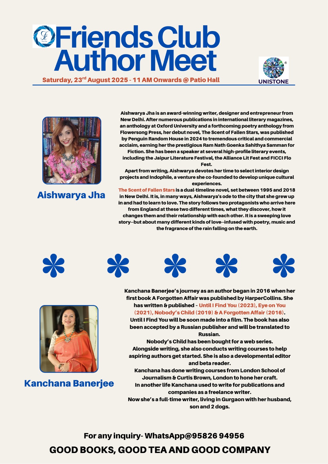 Friends Club Ltd – 17-A Friends Colony (W), New Delhi -110065; Ph: +91 ...